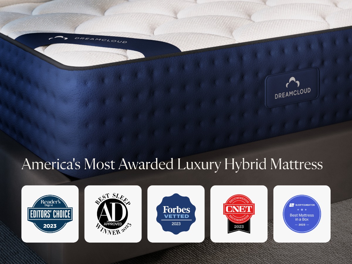 DreamCloud Hybrid Luxury Mattress | 365-Night Trial, Forever Warranty